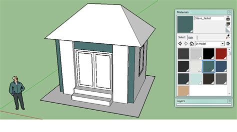Belajar SketchUp Hari Membuat Edit Dan Apply Material Pada Model Panduan Belajar SketchUp