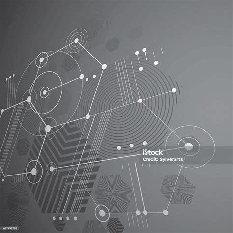 바우하우스 레트로 스타일로 만든 3d 벡터 추상 회색 스케일 배경 0명에 대한 스톡 벡터 아트 및 기타 이미지 0명 3차원