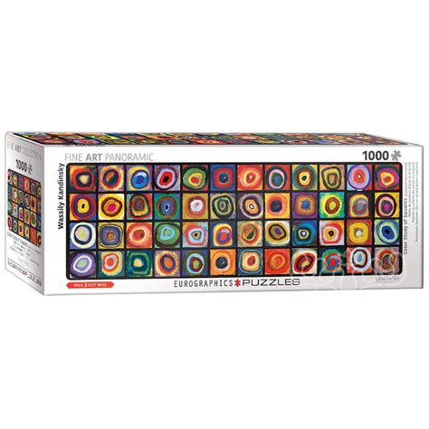 Eurographics Color Squares Panoramic Puzzle 1000 Pcs Puzzles Canada