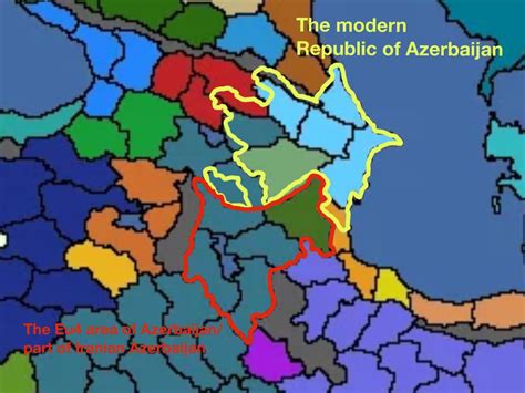 Fun Fact The Area Labeled As “azerbaijan” In Eu4 Has Almost No Overlap