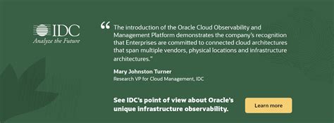 Leveraging Oracle Observability And Management On Oci