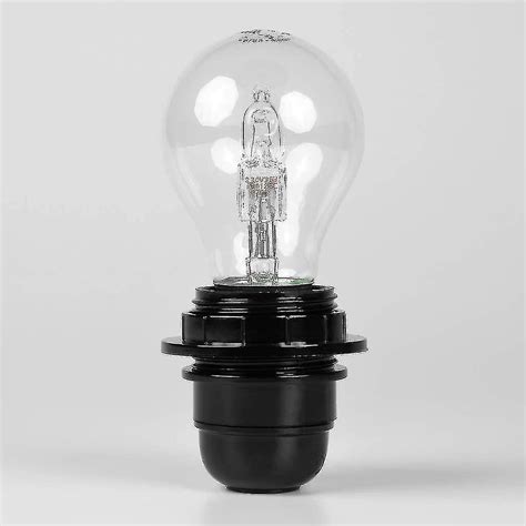 Black E27 Screw Socket 6x E27 Lamp Socket Plastic Ring E27 Bulb