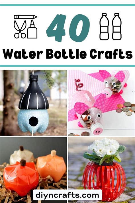 40 Water Bottle Crafts Diy And Crafts