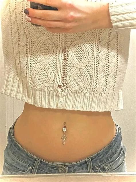 Turquoise Belly Ring Belly Button Rings Dangle Angel Wing Belly Button