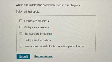 Which Approximations Are Widely Used In This Chapter