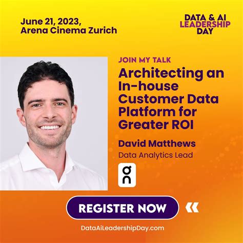 data and ai leadership day on linkedin dataanalytics customerdataplatform dataarchitecture