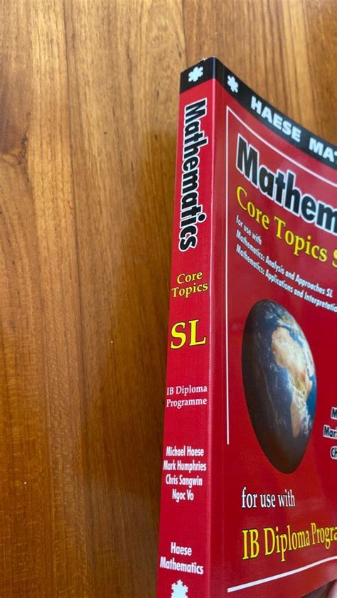 Ib Mathematics Core Topics Sl Hobbies And Toys Books And Magazines Textbooks On Carousell