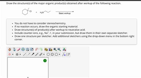 Solved Draw The Structure S ﻿of The Major Organic