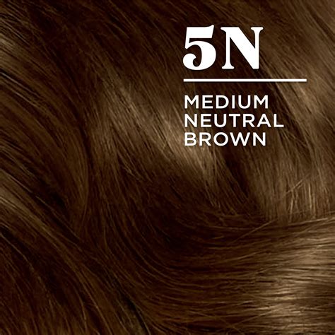 Clairol Nicen Easy Permanent Hair Color Cream 5n Medium Neutral Brown