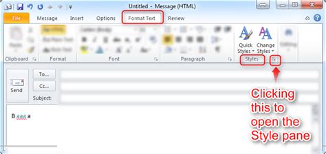 Links How To Remove Underline For Hyperlink When Composing Message In