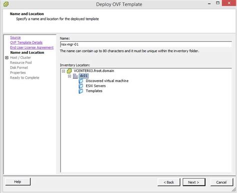 NSX Management Cluster Chan S Blog
