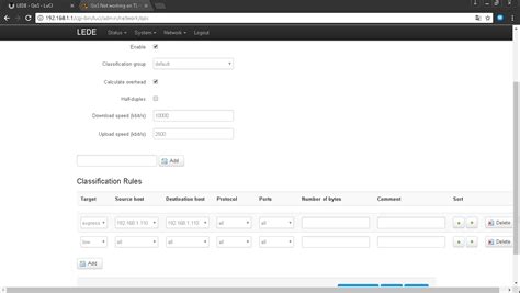 Qos Not Working On Tl Wr1043nd V4 Installing And Using Openwrt