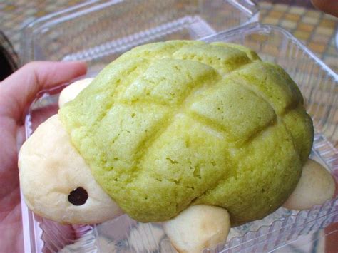 Turtle Bread Savoury Food Bread Japanese Snacks