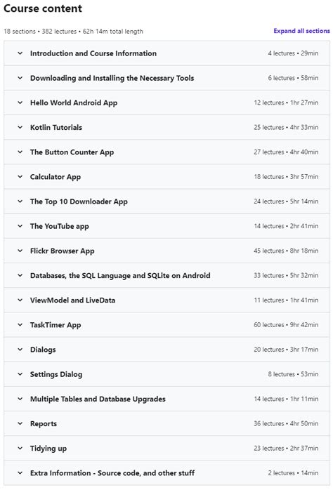 使用 Kotlin 的 Android 应用程序开发大师班 Android App Development Masterclass