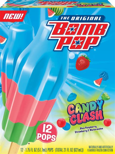 Bomb Pop Drops New Candy Clash Flavor Just In Time For Summer