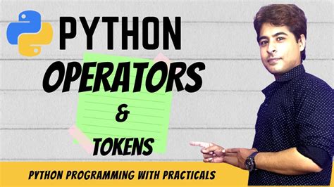 Operators In Python Tokens Python Programming हिंदी में Youtube