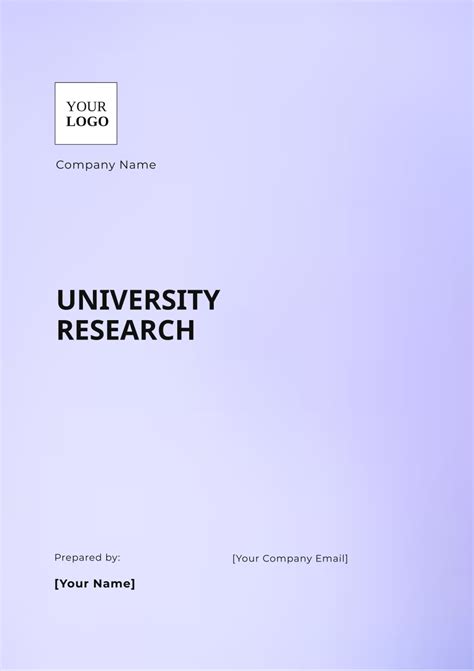 Free Academic Research Templates To Edit Online And Print