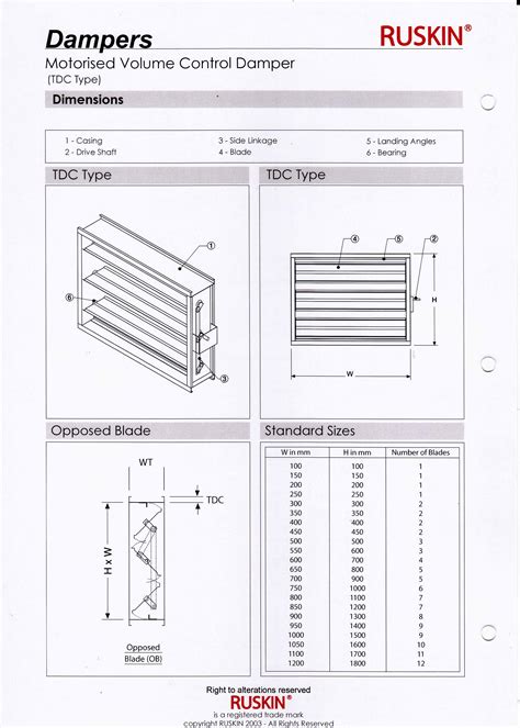 Ruskin Damper Installation Instructions At Ross Brown Blog