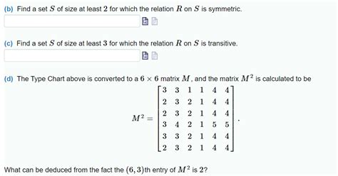 Solved B Find A Set S Of Size At Least 2 For Chegg Com