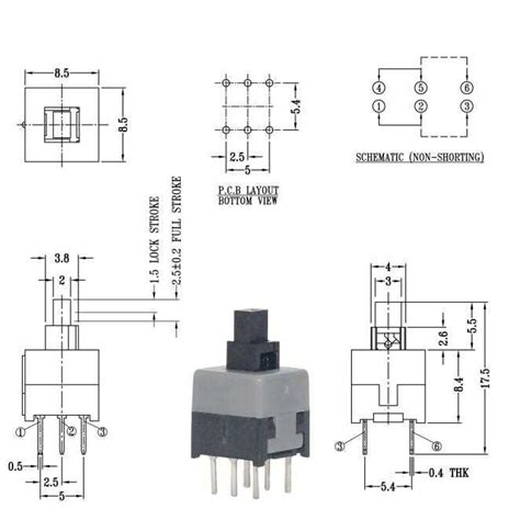 Datasheet For Push Button Specifications Features And Applications