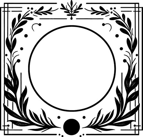 Minimalist Border Frame Vector Borders Minimalist Geometric Border PNG And Vector With