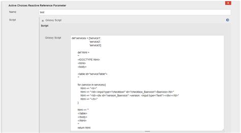 Jenkins Dynamicreferenceparameter Defined In Pipeline Stack Overflow
