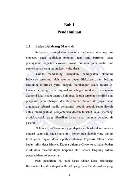 perancangan sistem transaksi online pada e commerce menggunakan teknologi web service 1 bab 1