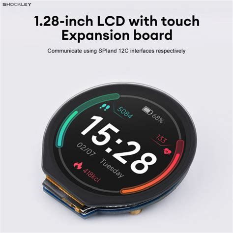 shockley 1 28inch round lcd ips module 240x240 resolution 65k rgb colors spi interface for