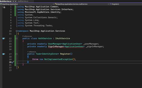 SignInManager Namespace Missing On NET 8 Perview Version Issue