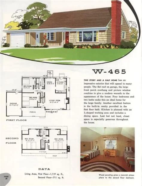 Vintage Real Estate Choose Your House From A 1958 Modern Living Homes