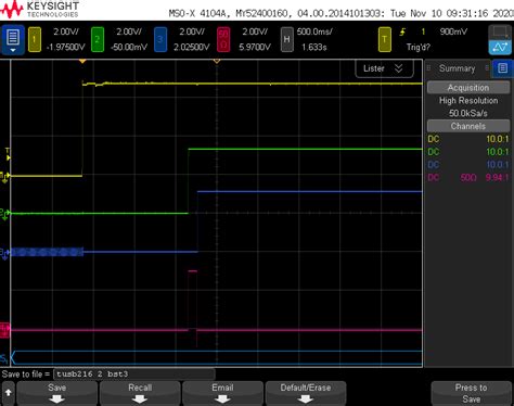 Tusb216 Entering Shutdown At Startup Interface Forum Interface Ti E2e Support Forums