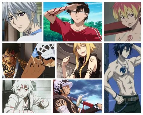 16 Iconic Anime Characters With Tattoos Ranked