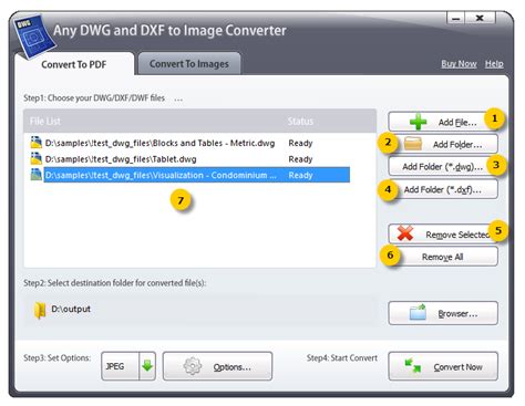 Any Dwg And Dxf To Image Converter Features
