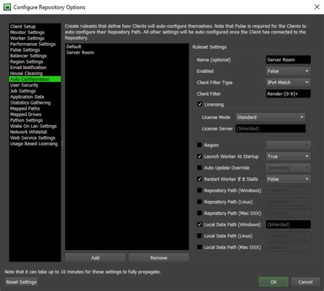 Auto Configuration Deadline 10 2 1 1 Documentation
