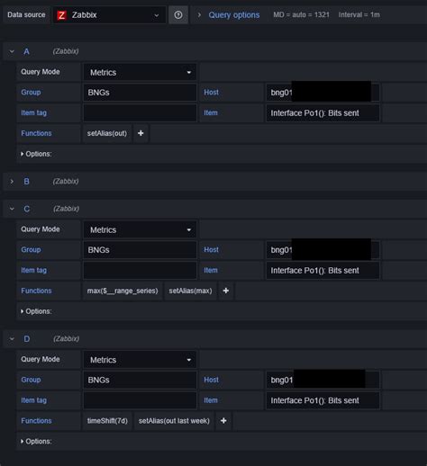setalias is not working when using the same metric multiple times · issue 1340 · grafana