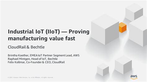 Aws Iot Digital Roadshow Industry 40 Acceleration Episode 1