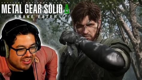 Psychologist Reacts To Metal Gear Solid Delta Trailer