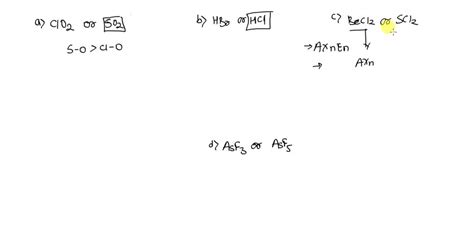 Solved Which Molecule In Each Pair Has The Greater Dipole Momentgive