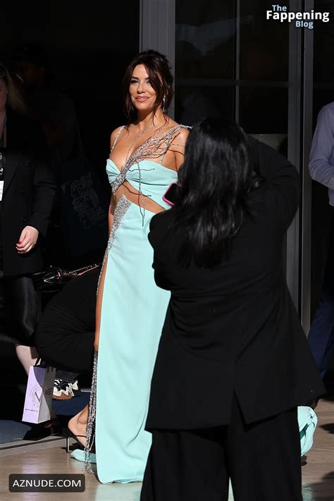 Eva Longoria Cannes Sexy Wardrobe Malfunction At Film Festival Event Aznude