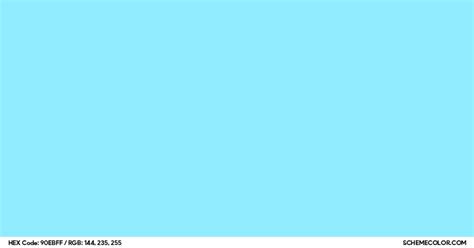 90ebff Hex Color Code