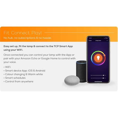 TCP Pack LED Colour Changing Smart WiFi Tape Light Metres Wilko