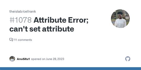 attribute error can t set attribute · issue 1078 · theislab cellrank