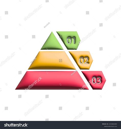 Pyramid Infographic 3d Triangle Hierarchy Data Ilustrações Stock 2155961693 Shutterstock
