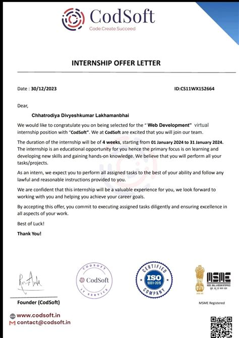 Codesoftinternship Codsoft Divyesh Chhatrodiya