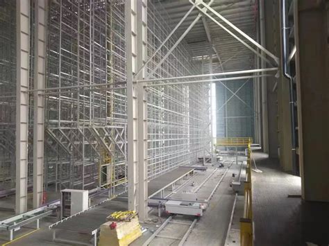 High Density Pallet Rack Stacker Crane Industrial Automatic Warehouse Racking System Automated