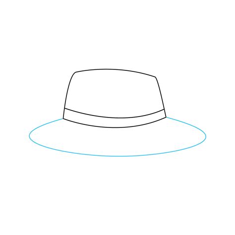 How To Draw A Hat Step By Step
