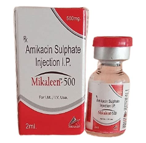 Allenchem Amikacin Sulphate Injection Packaging Type Box Packaging Size 2ml At ₹ 98 Box In