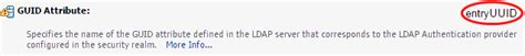 Weblogic Server Ldapauthenticator The Guid Attribute