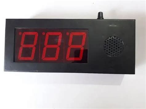 Wall Hanging Digtronics Token Display Voice Warranty 2 Years Digital Display Digital 7