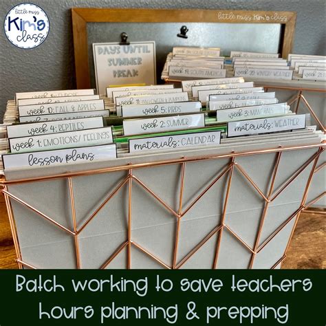 Little Miss Kims Class Batch Working To Save Teachers Hours Planning And Prepping